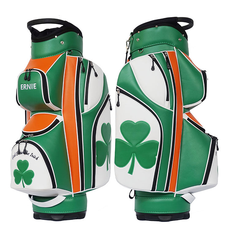 Shamrock Golf Bag – Personalized Irish Golf Bag with name and logo – My ...